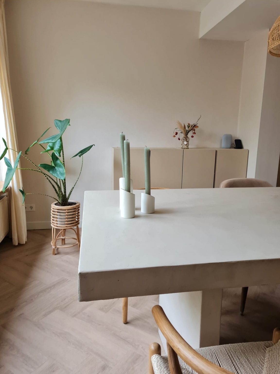 Beton Cire tafel - Beton Aparte